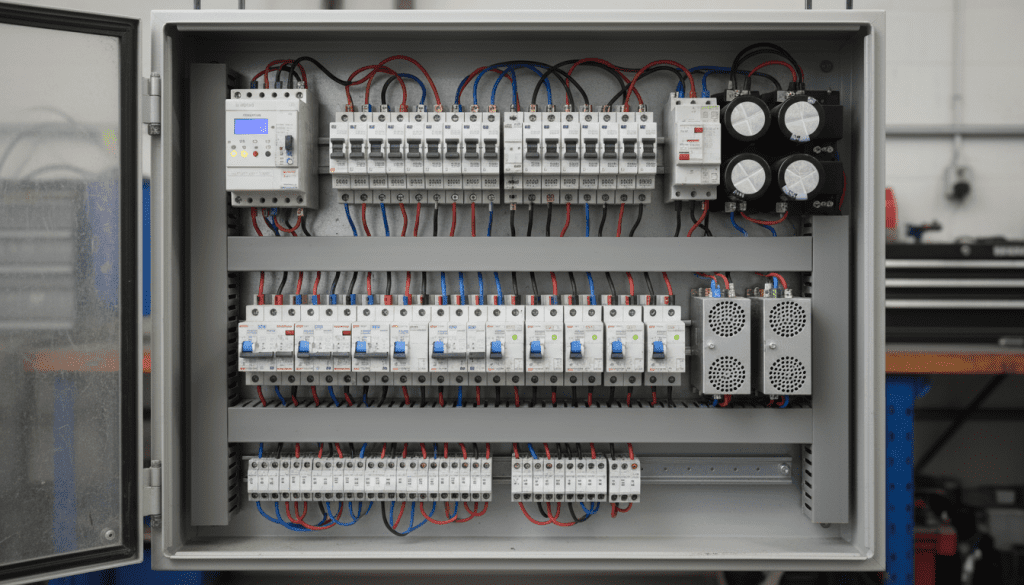 Como funciona um painel elétrico industrial