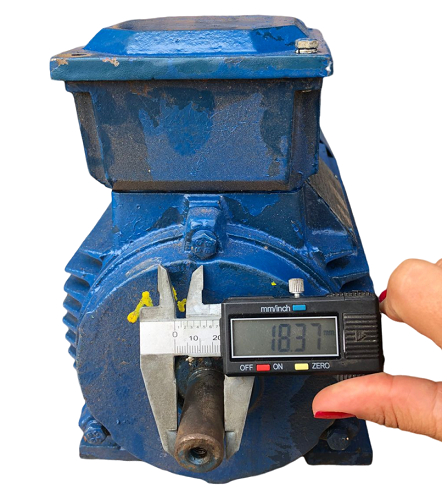 Motor Elátrico 1,5 Cv Hp 1700 Rpm 4p C2007 - Galpão das Máquinas